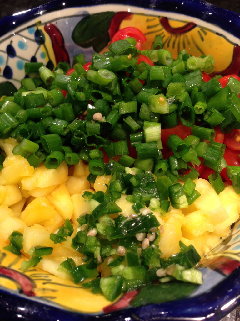 Quick Spicy Pineapple Salsa | Flycake's Kitchen